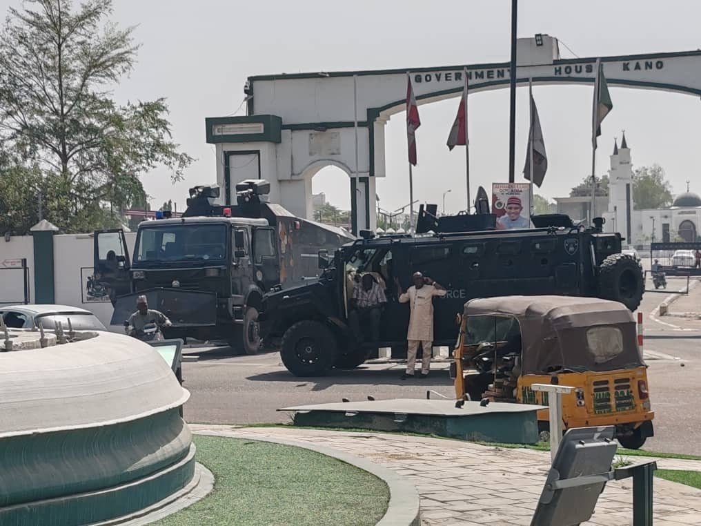 Security Beefed Up at Kano Government House Ahead of Abba Yusuf’s ...